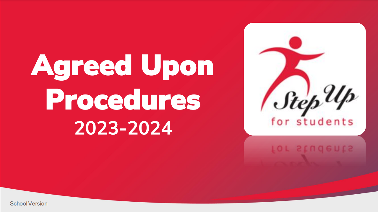 Agreed Upon Procedures - Step Up For Students
